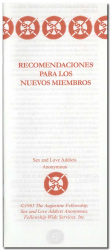 Recomendaciones para los Nuevos Miembros – FWS Webstore